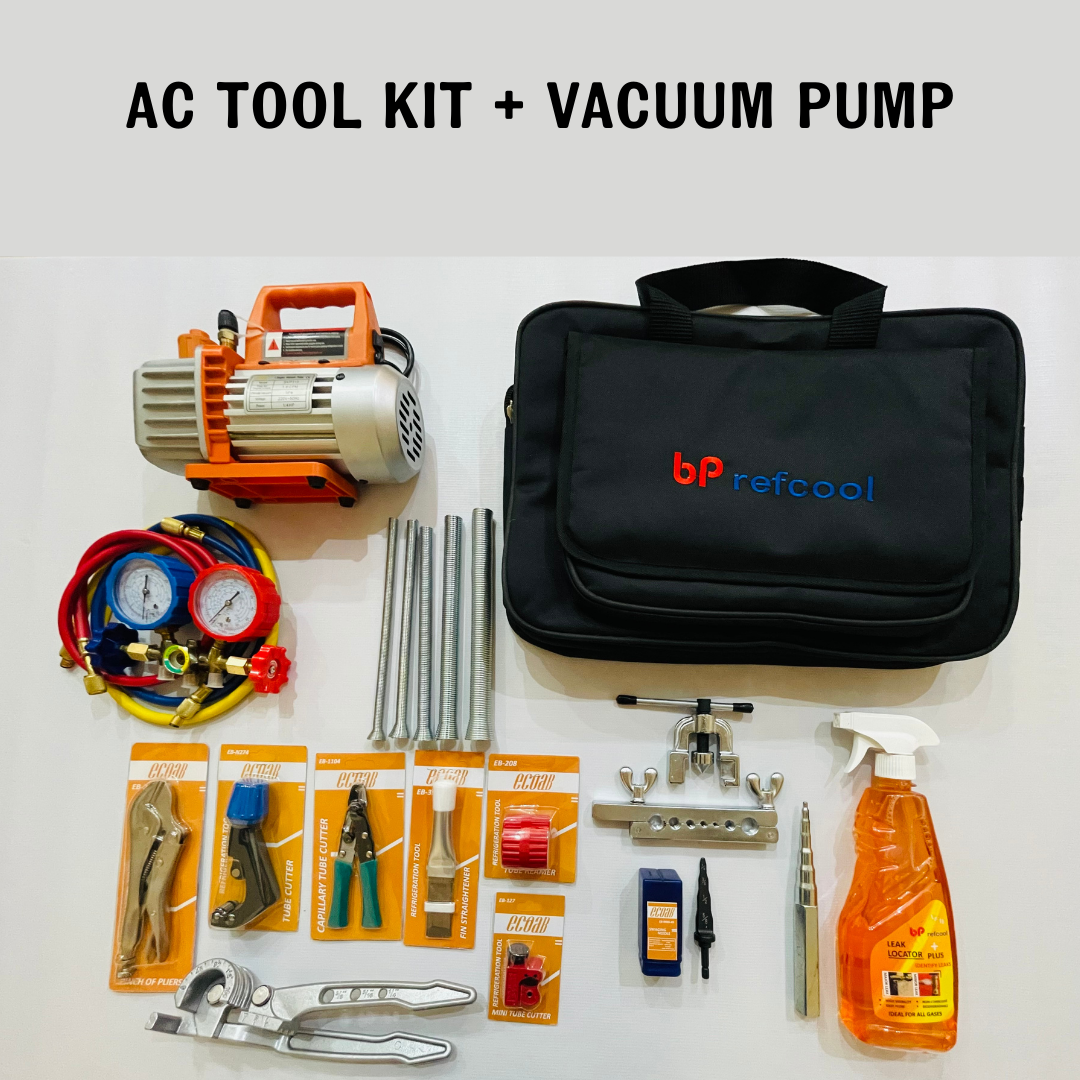 AC Tool Kit with Vacuum Pump
